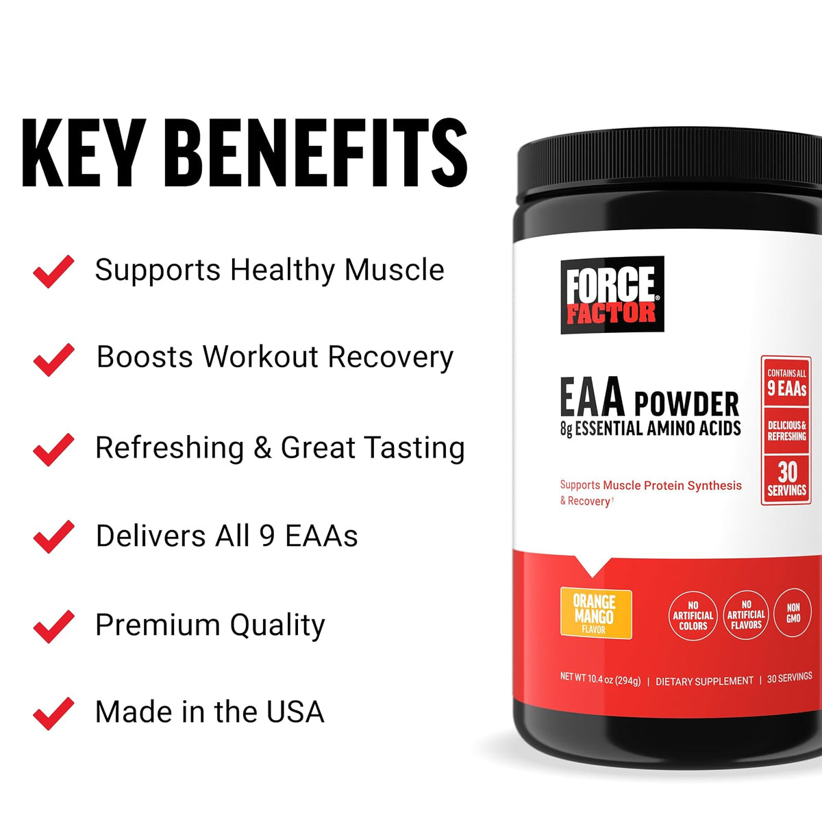 BCAA powder for muscle recovery