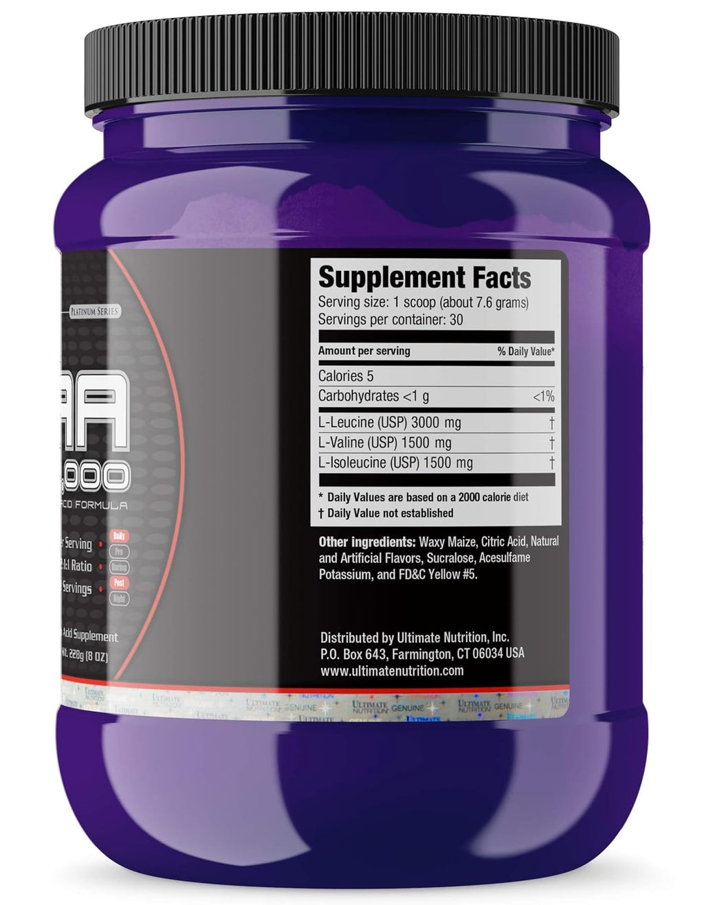 BCAA powder for muscle recovery