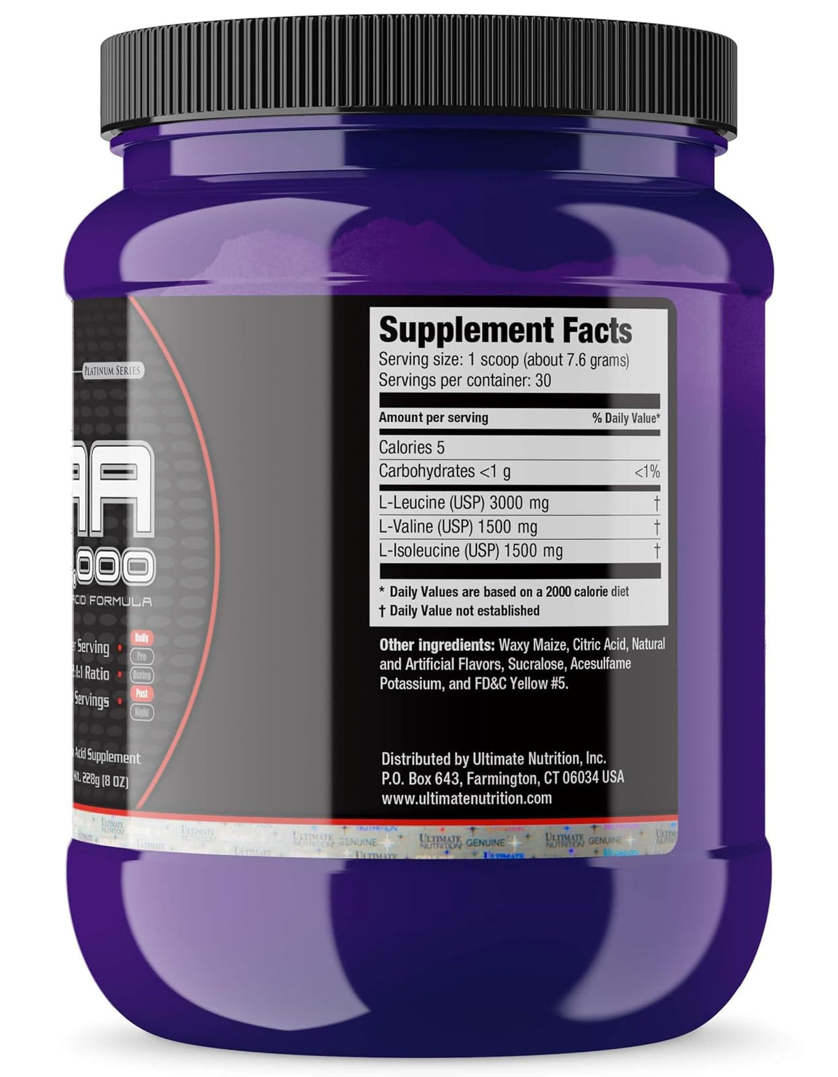 BCAA powder for muscle recovery