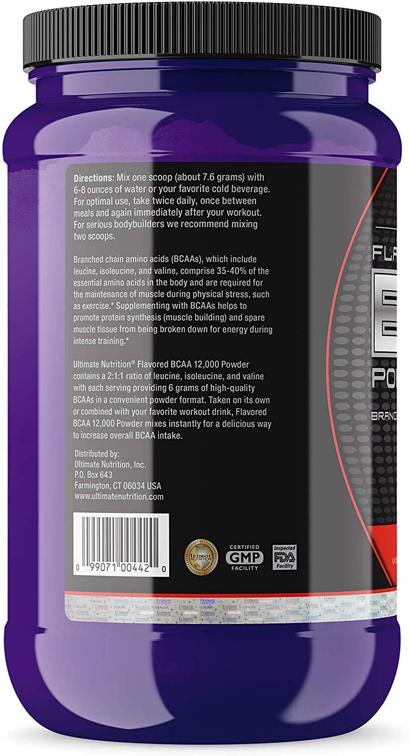 BCAA powder for muscle recovery