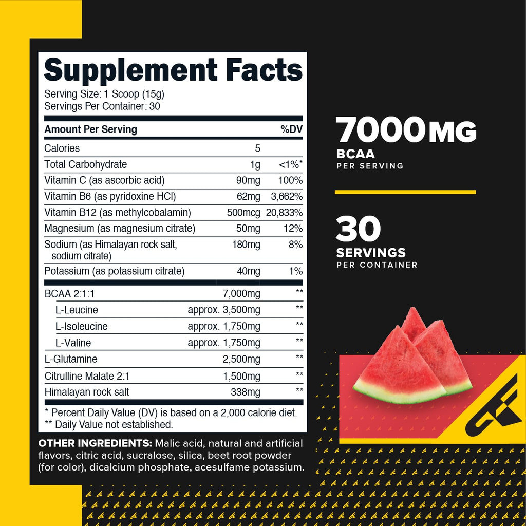BCAA powder for muscle recovery