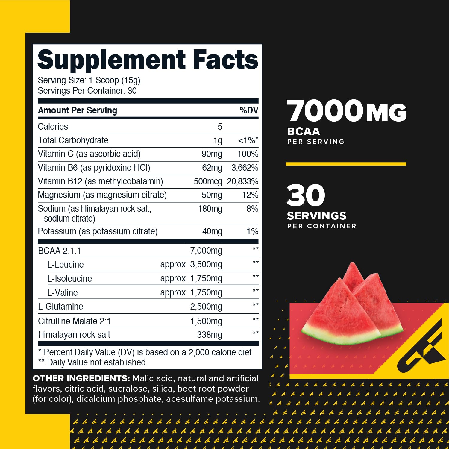 BCAA powder for muscle recovery