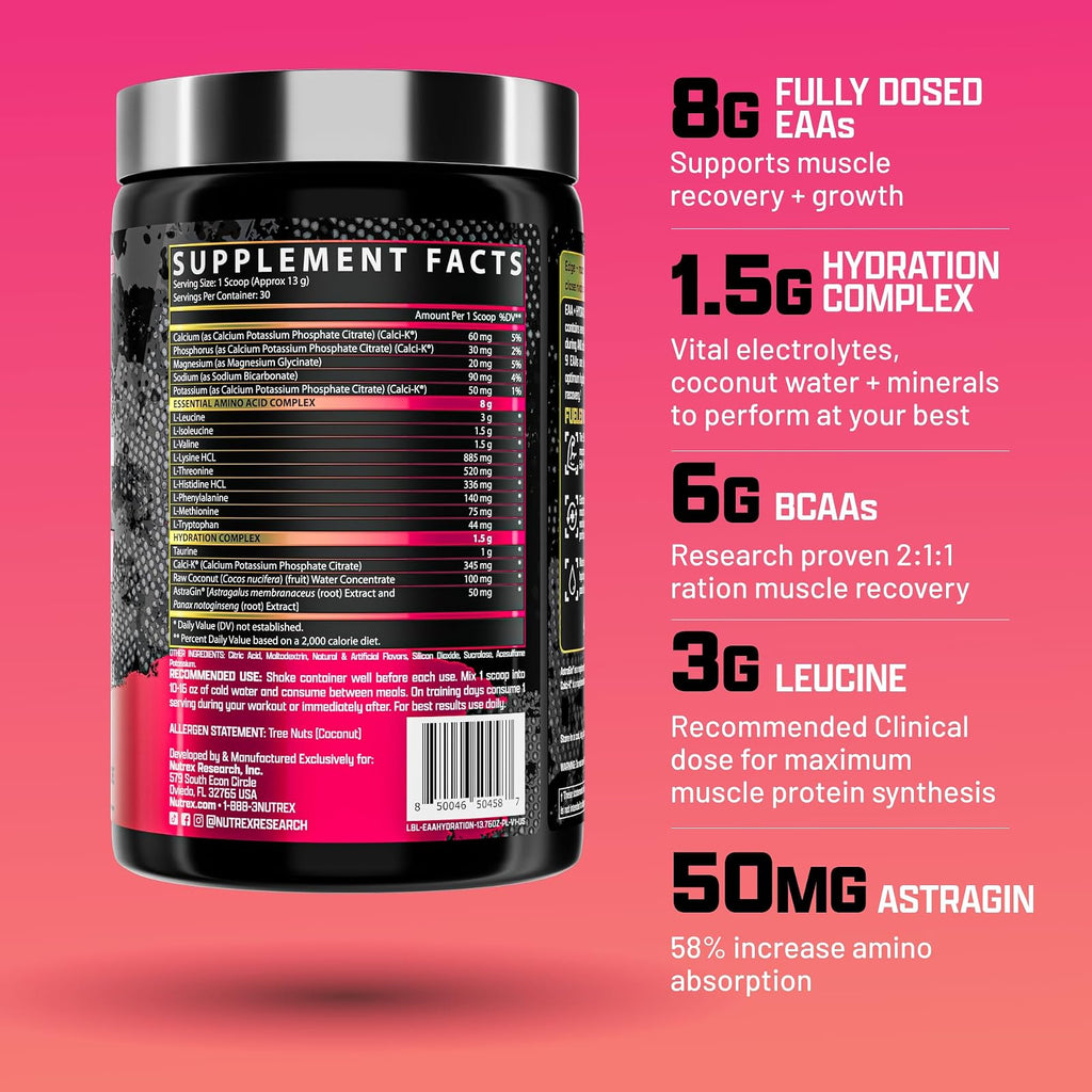 BCAA powder for muscle recovery