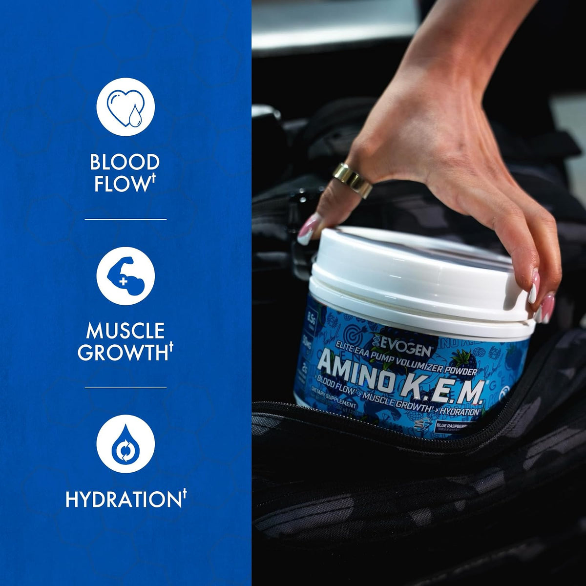 BCAA powder for muscle recovery