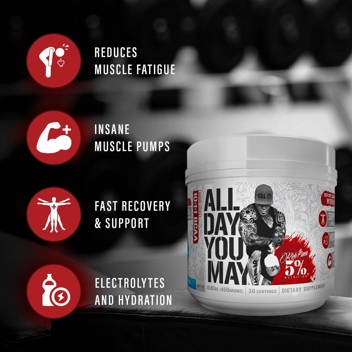 BCAA powder for muscle support