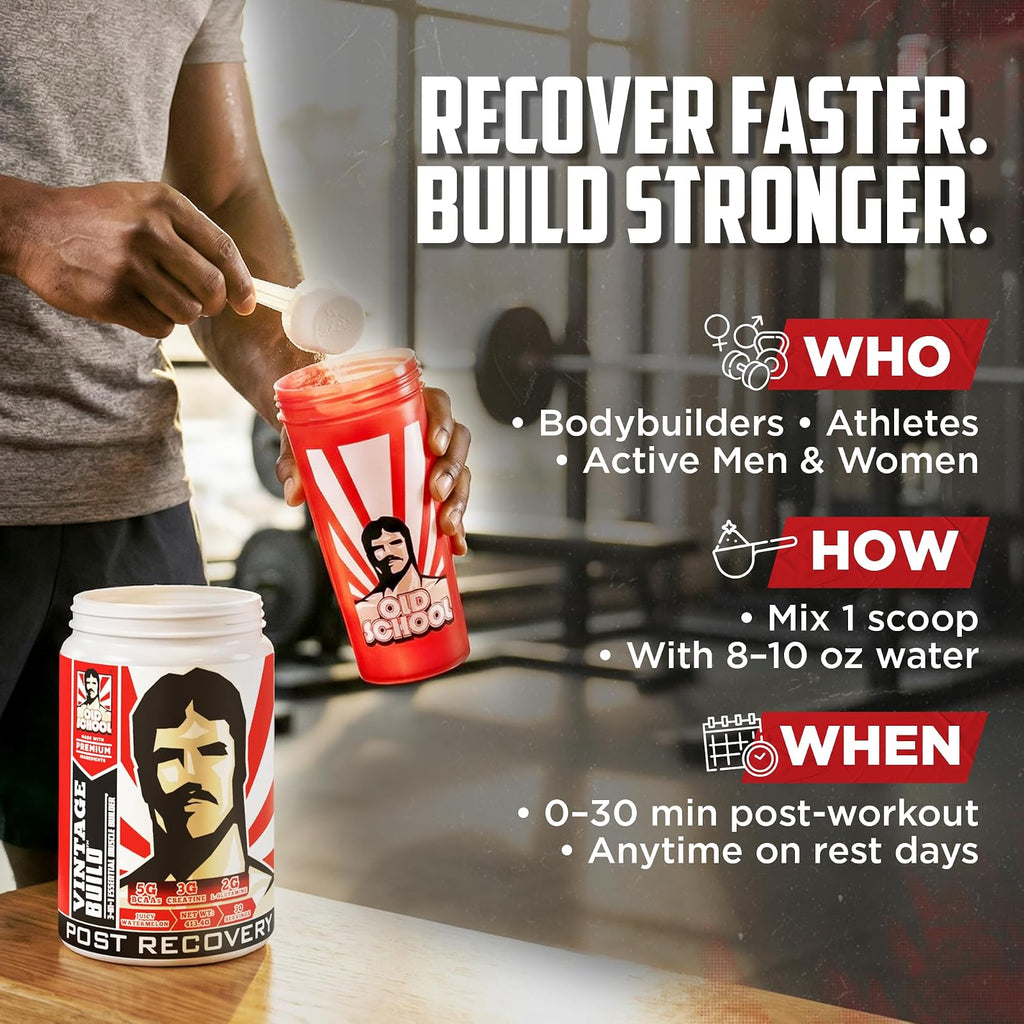 BCAA powder for optimal muscle repair