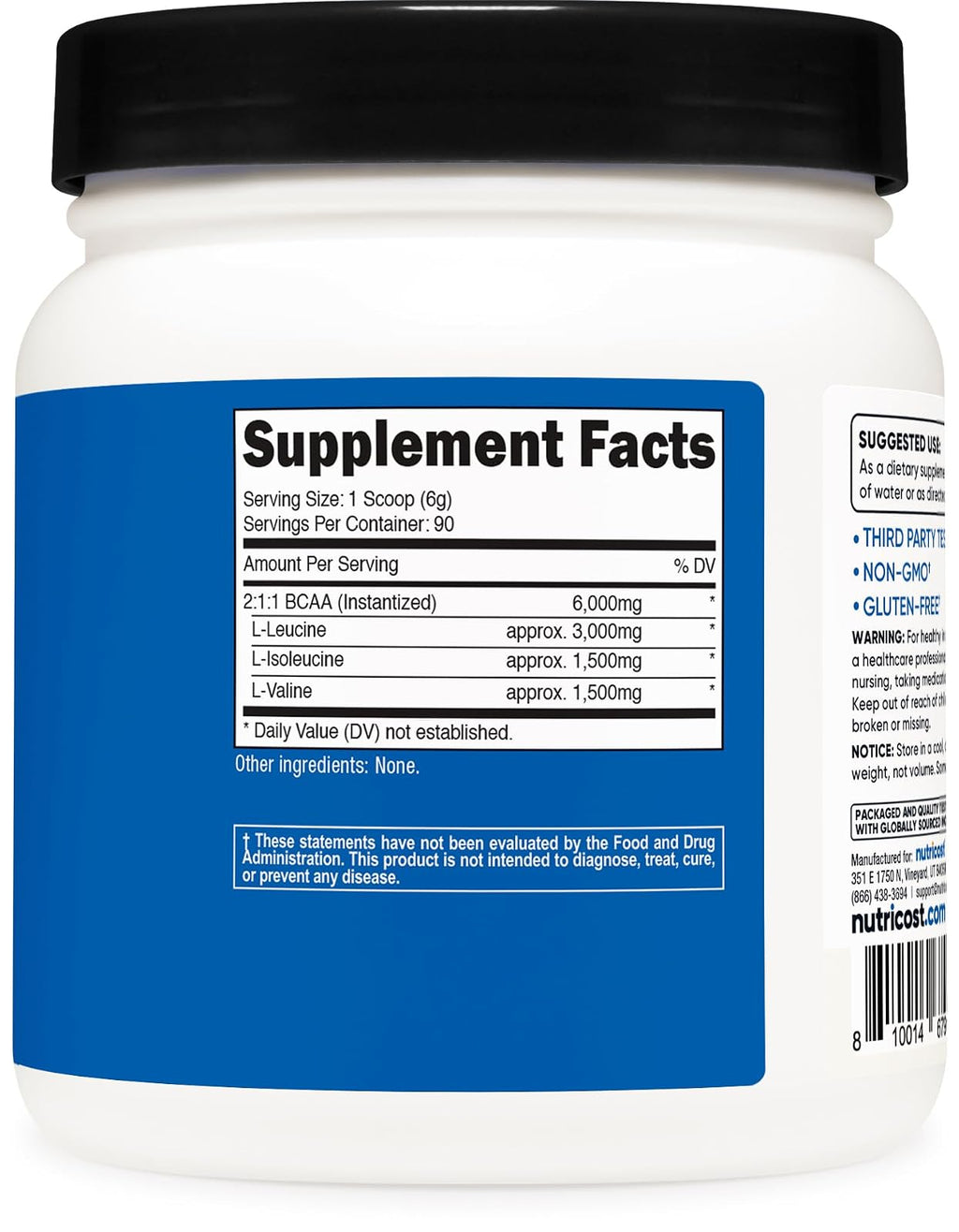 BCAA powder for post-workout nutrition