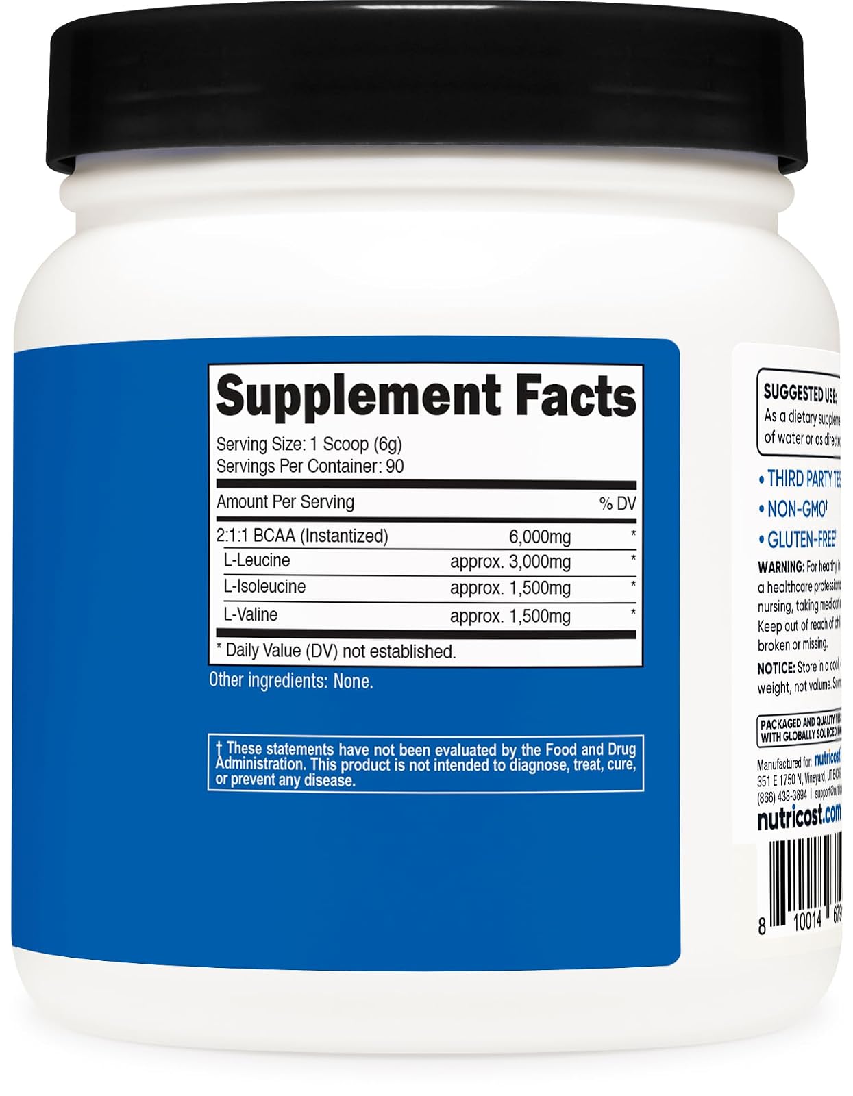 BCAA powder for post-workout nutrition