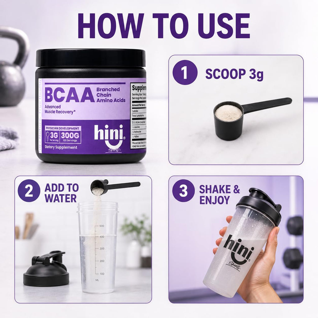 BCAA powder for post-workout nutrition