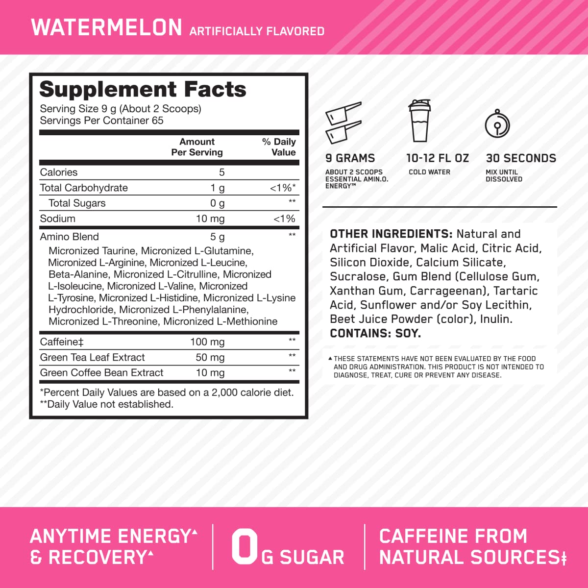 BCAA powder for workout recovery