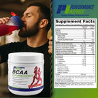 BCAA powder to boost athletic performance