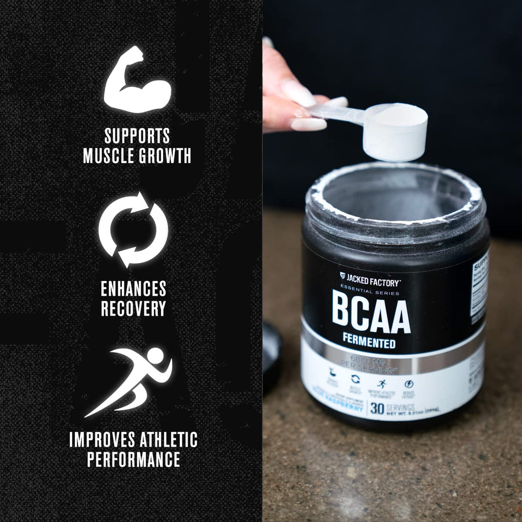 BCAA powder to reduce muscle soreness
