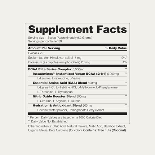 BCAA powder to support muscle growth
