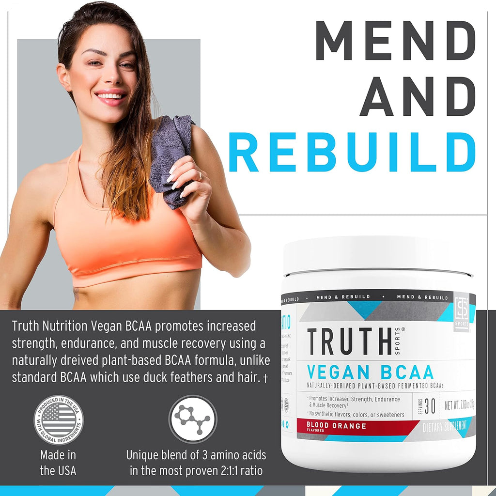 BCAA powder with 2:1:1 ratio