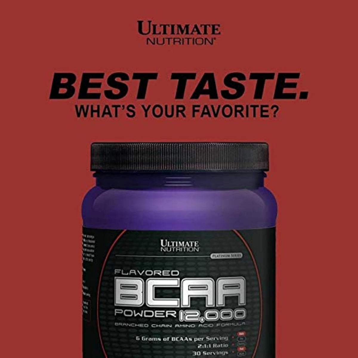 BCAA powder with 30 servings for endurance