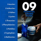 BCAA powder with essential nutrients
