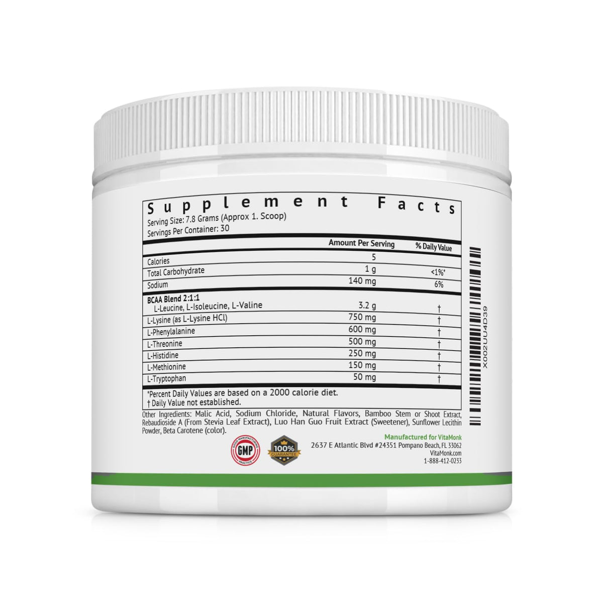 BCAA supplement for athletes