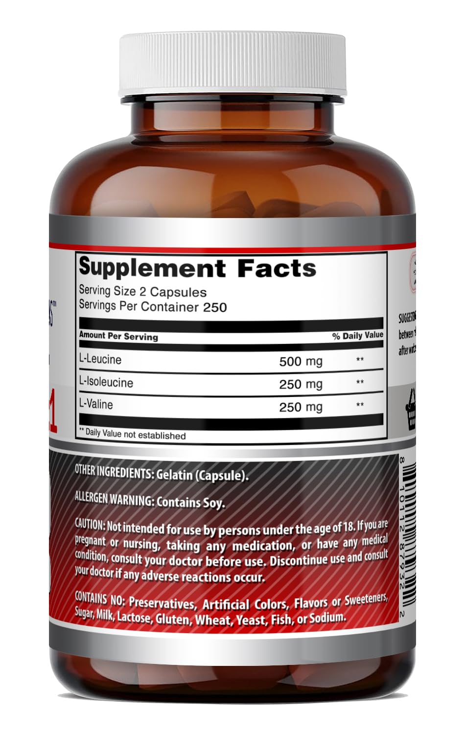 BCAA supplement for improved endurance