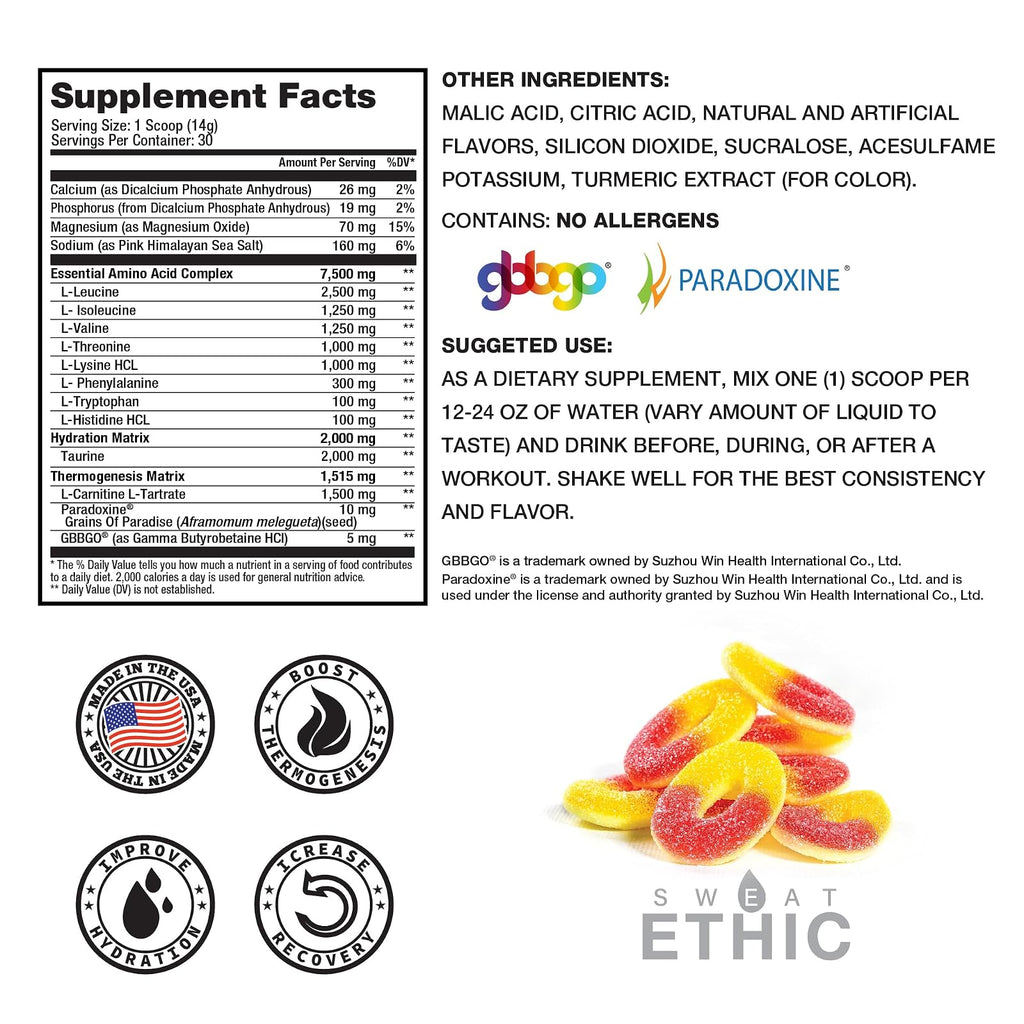 BCAA supplement for muscle recovery