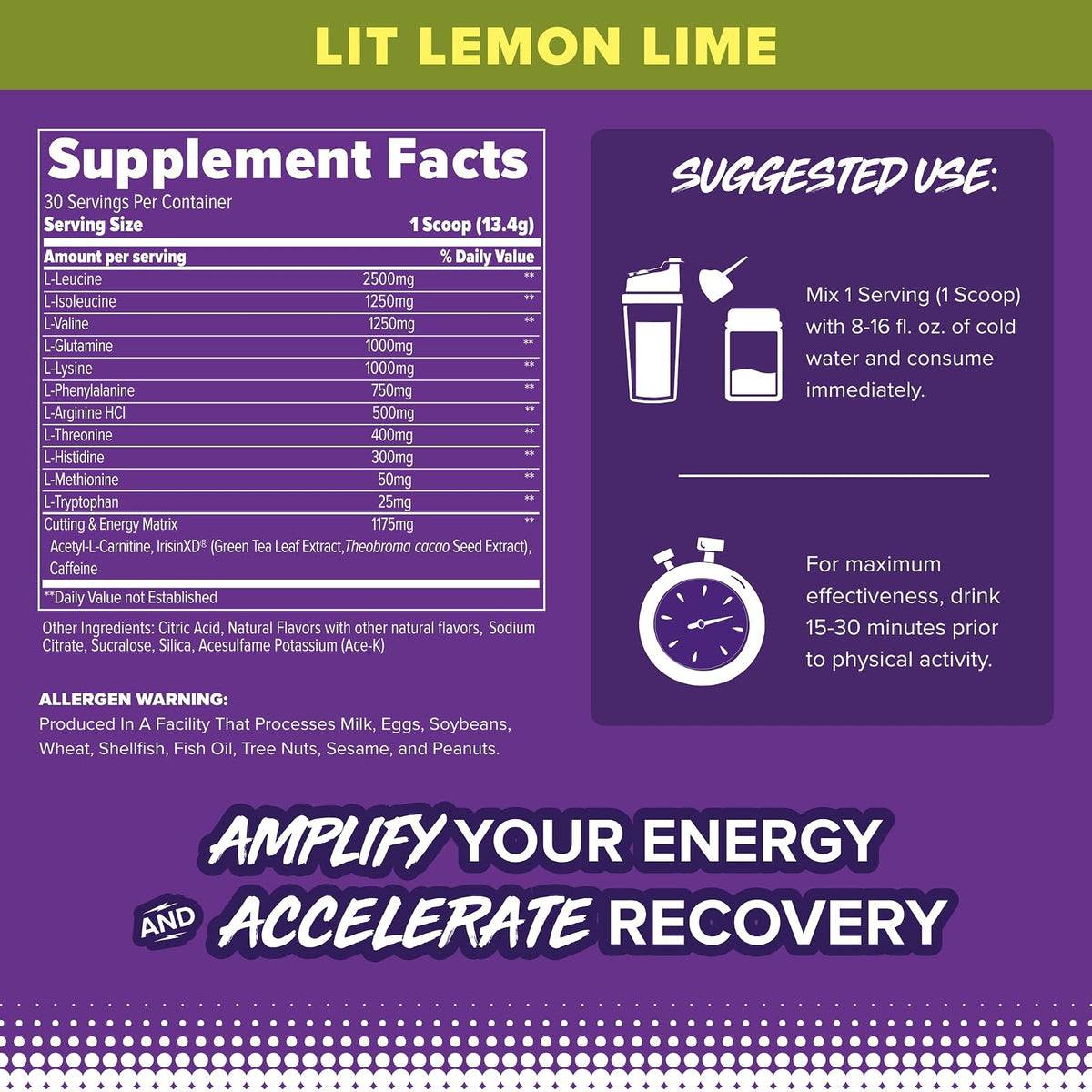 BCAA supplement for muscle recovery