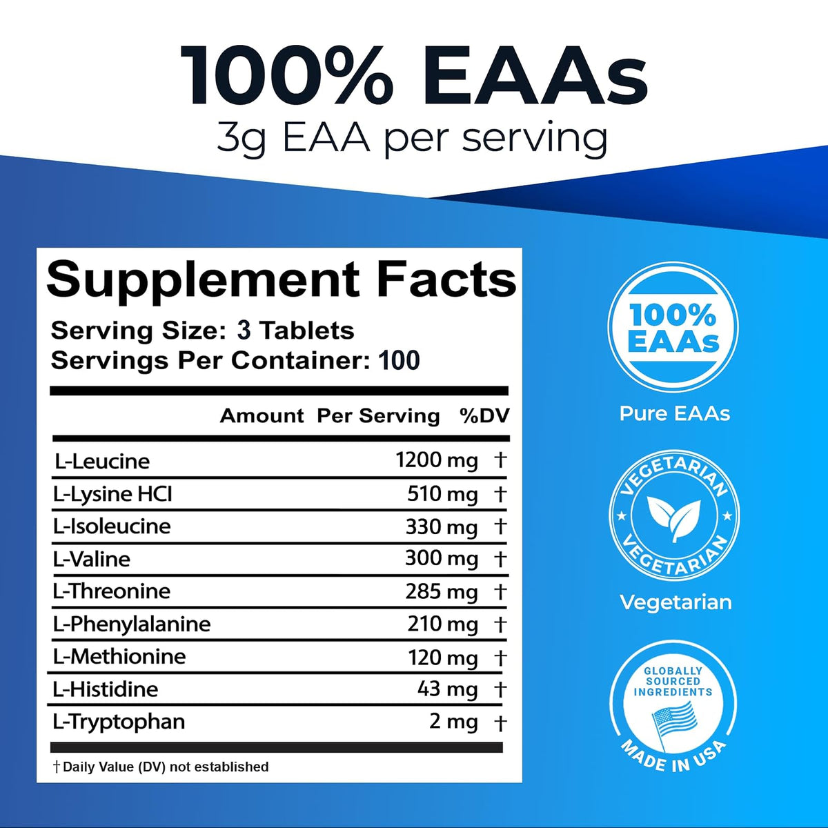 BCAA supplement for muscle recovery