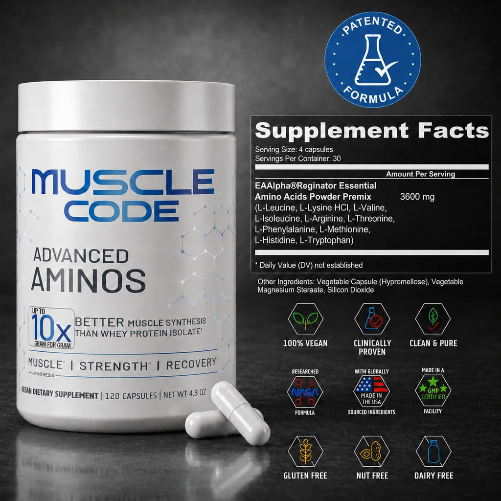 BCAA supplement for muscle recovery