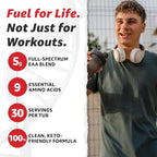 BCAA supplement for muscle recovery