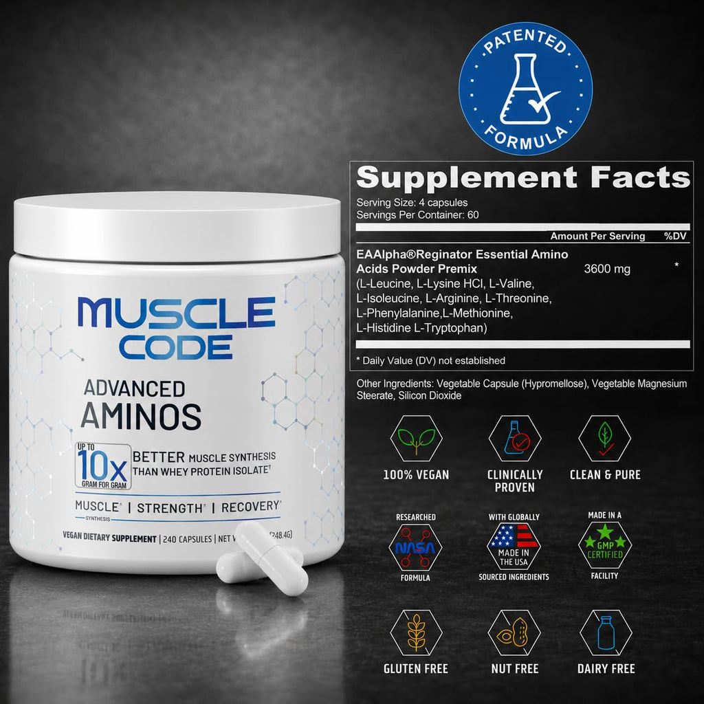 BCAA supplement for muscle recovery