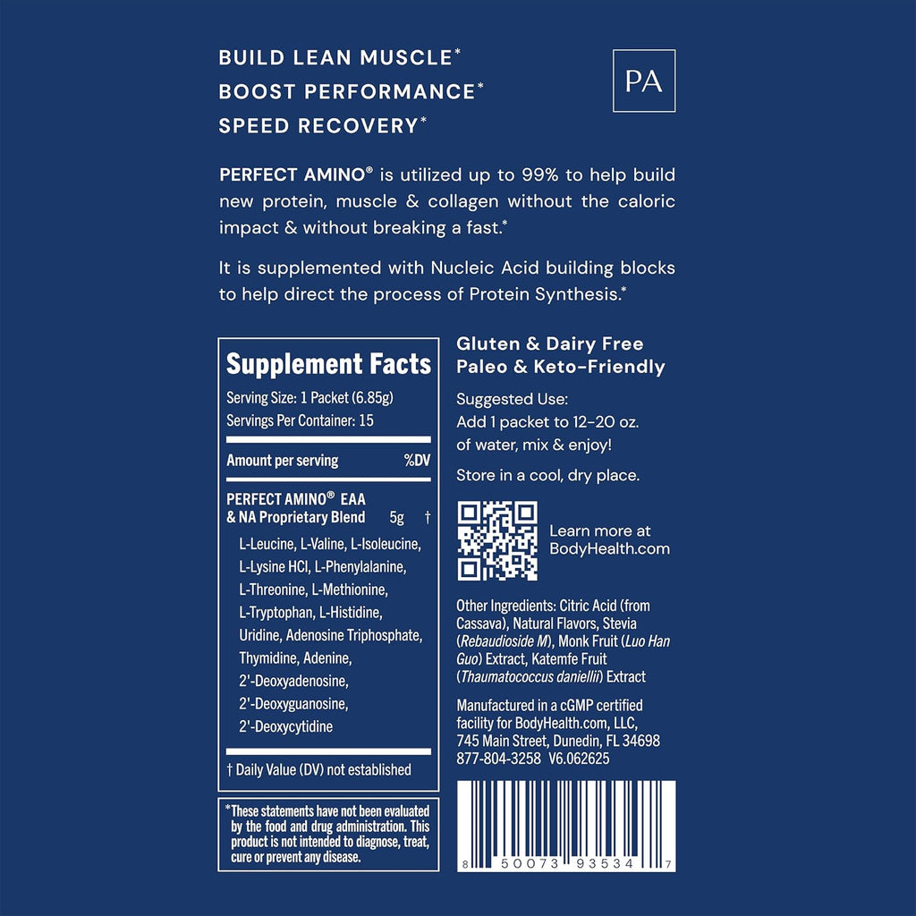 BCAA supplement for muscle recovery