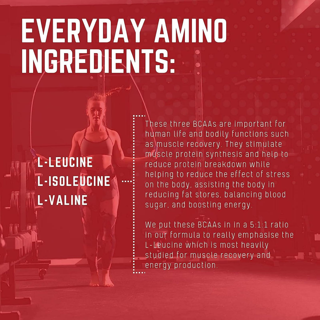 BCAA supplement for optimal hydration