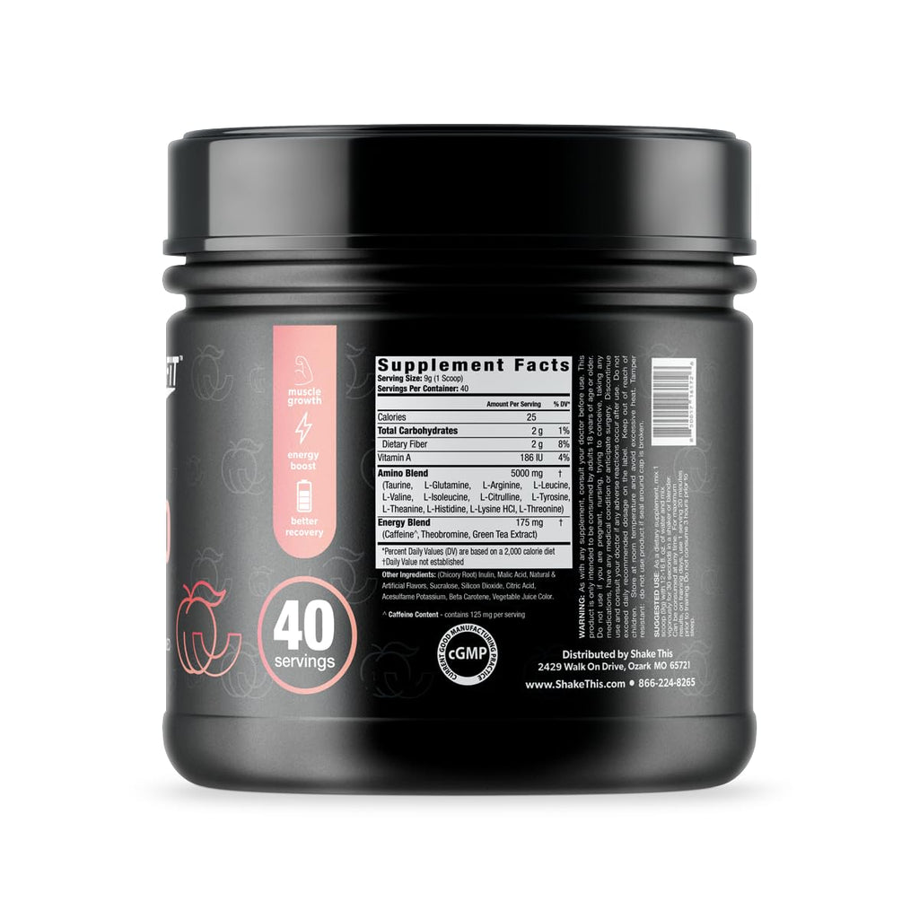 BCAA supplement for workout performance