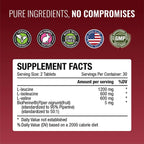 BCAA tablets for enhanced performance