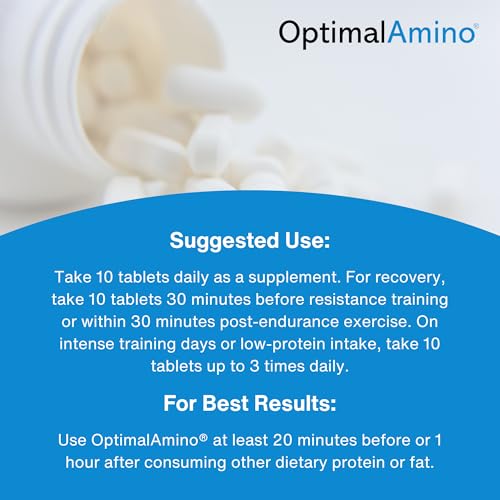 BCAA tablets for improved performance