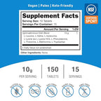 BCAA tablets for muscle recovery