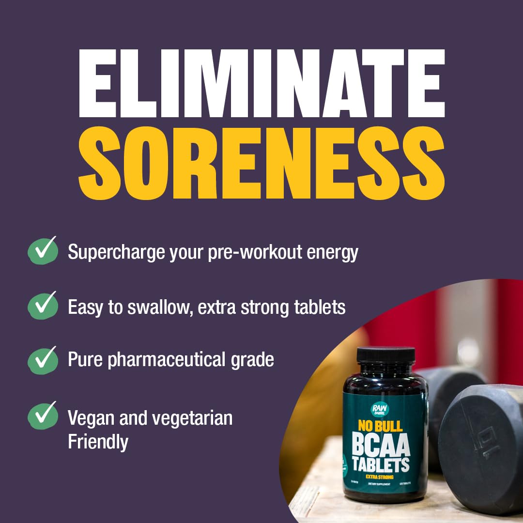 BCAA tablets for workout support