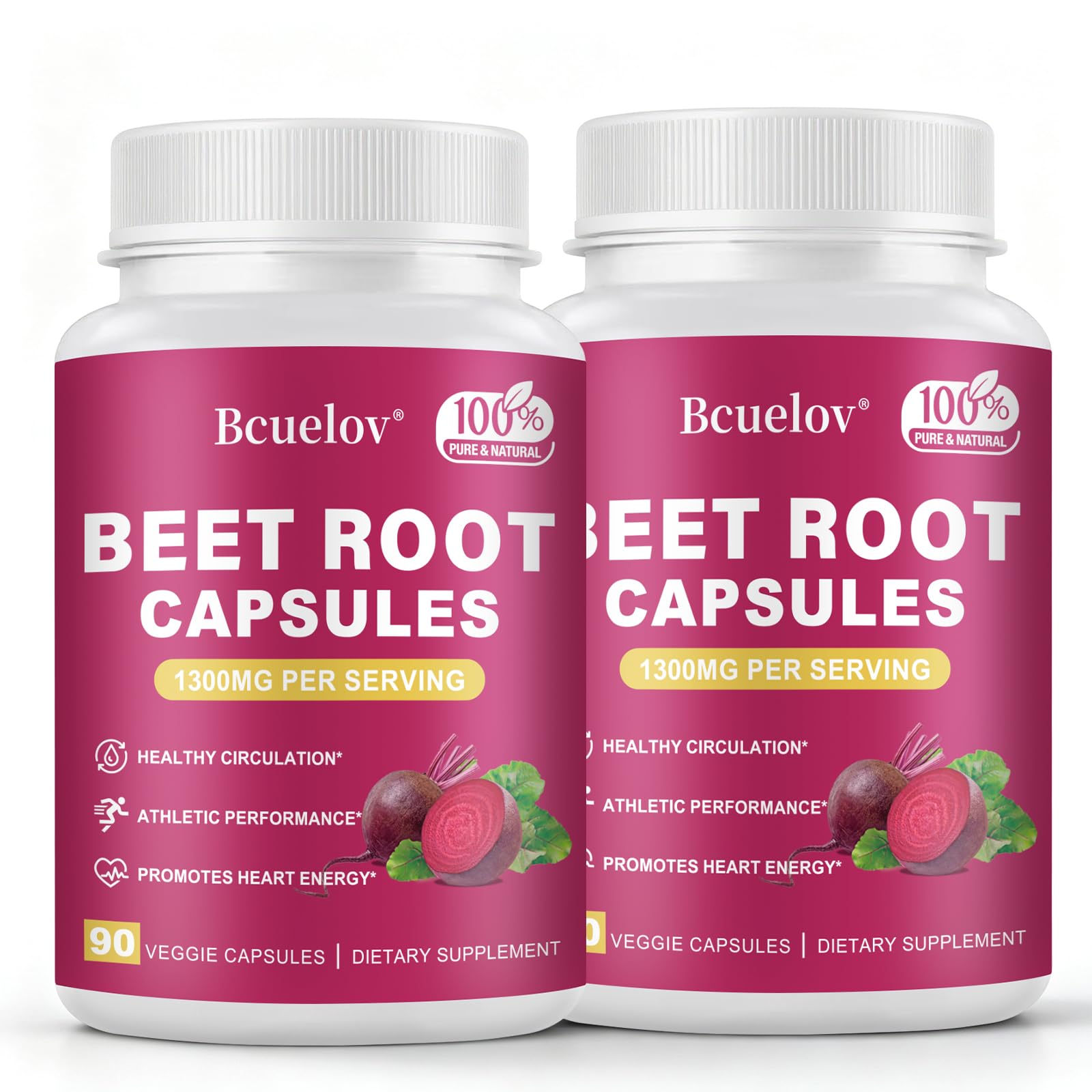 Bcuelov beet root capsules for energy