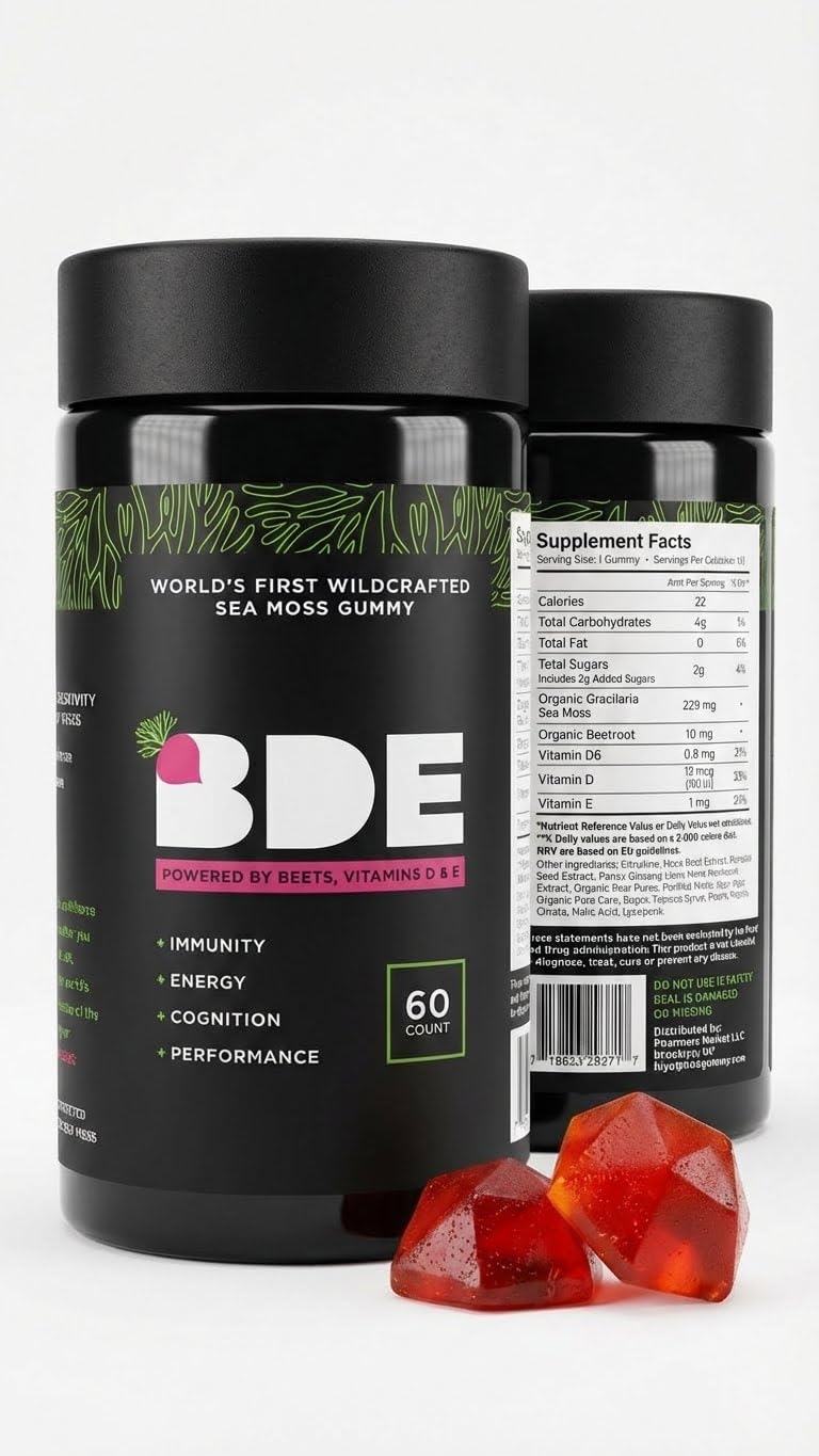 BDE gummy multivitamin for women