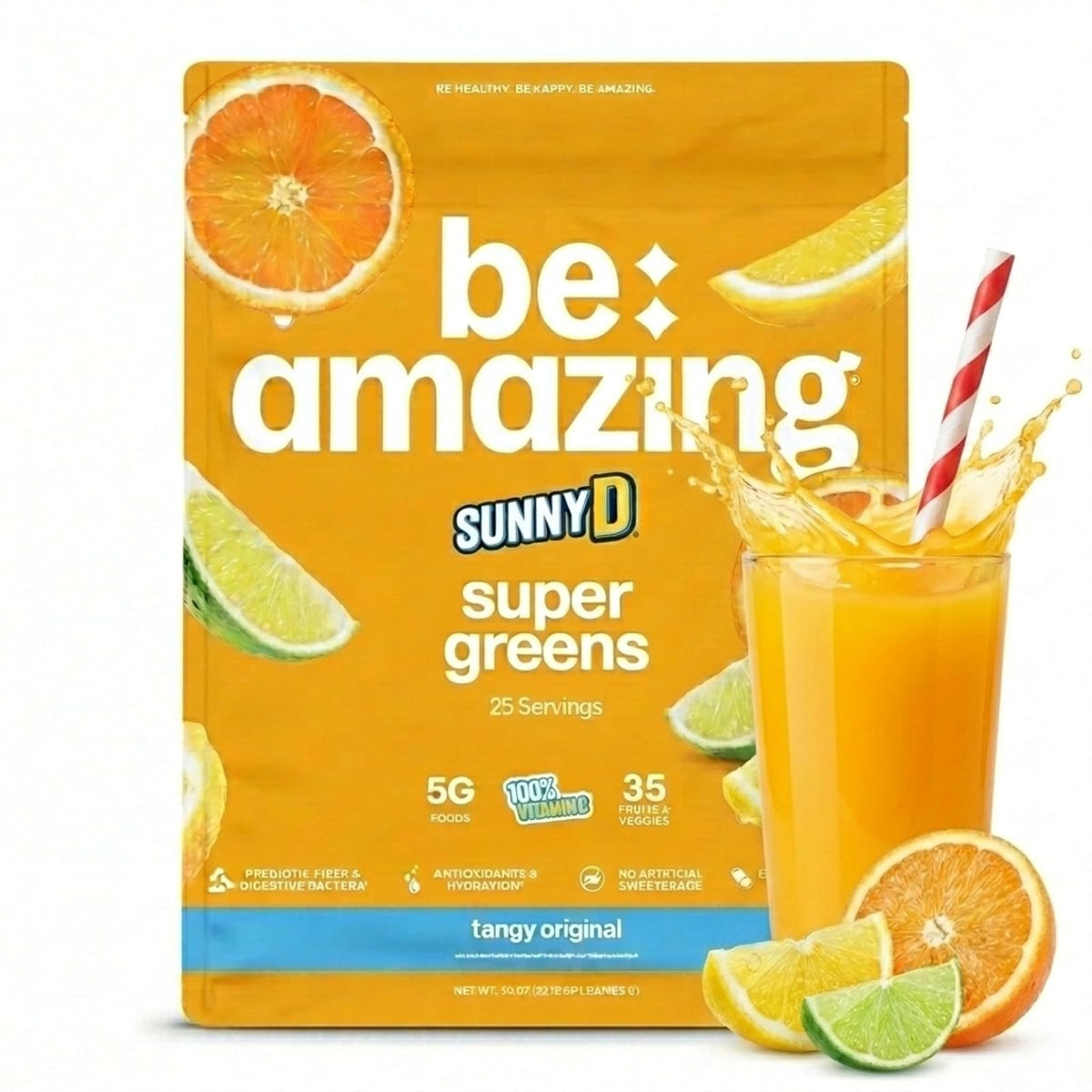 BE AMAZING Super Greens Powder benefits