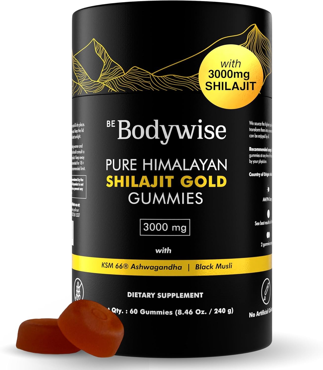 Be Bodywise Shilajit gummies benefits