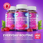 BE&LANCY magnesium gummies for sleep support