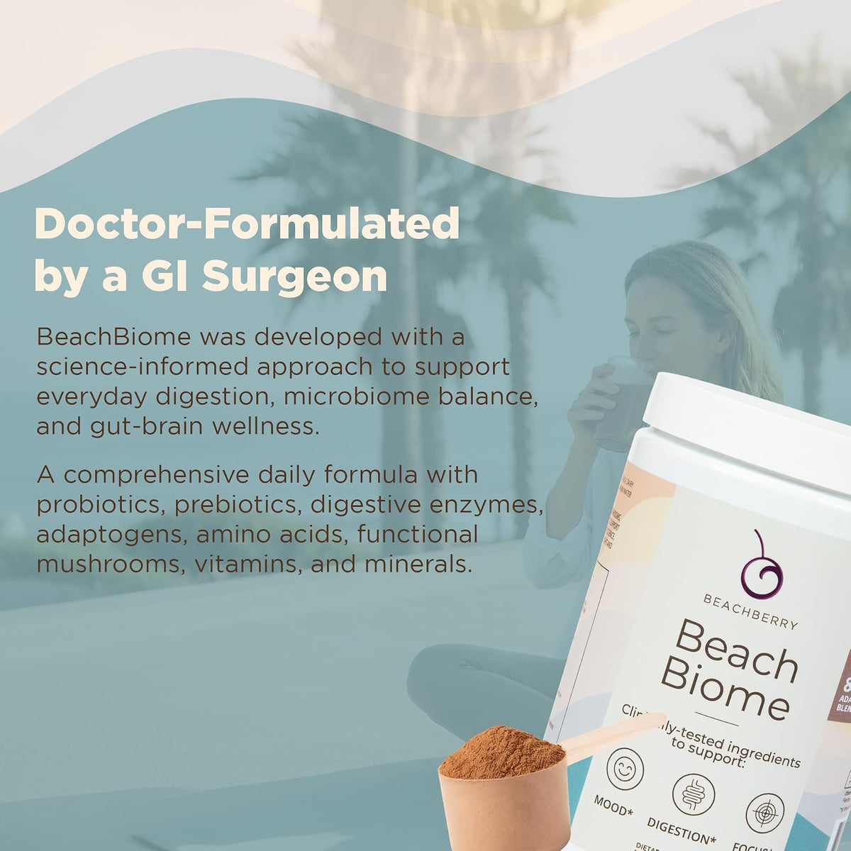 Beachberry chocolate prebiotics