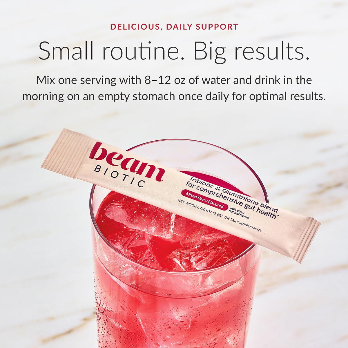 BEAM Biotic gut health support