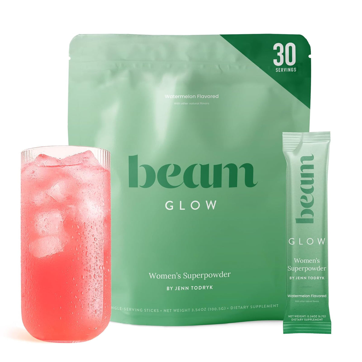 BEAM Glow hormone support multivitamins