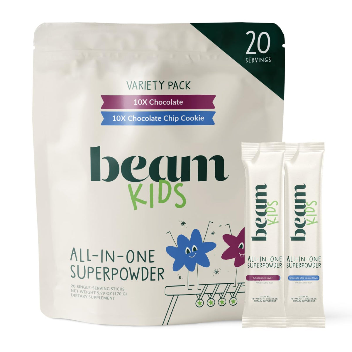 BEAM kids multivitamin powder for growth