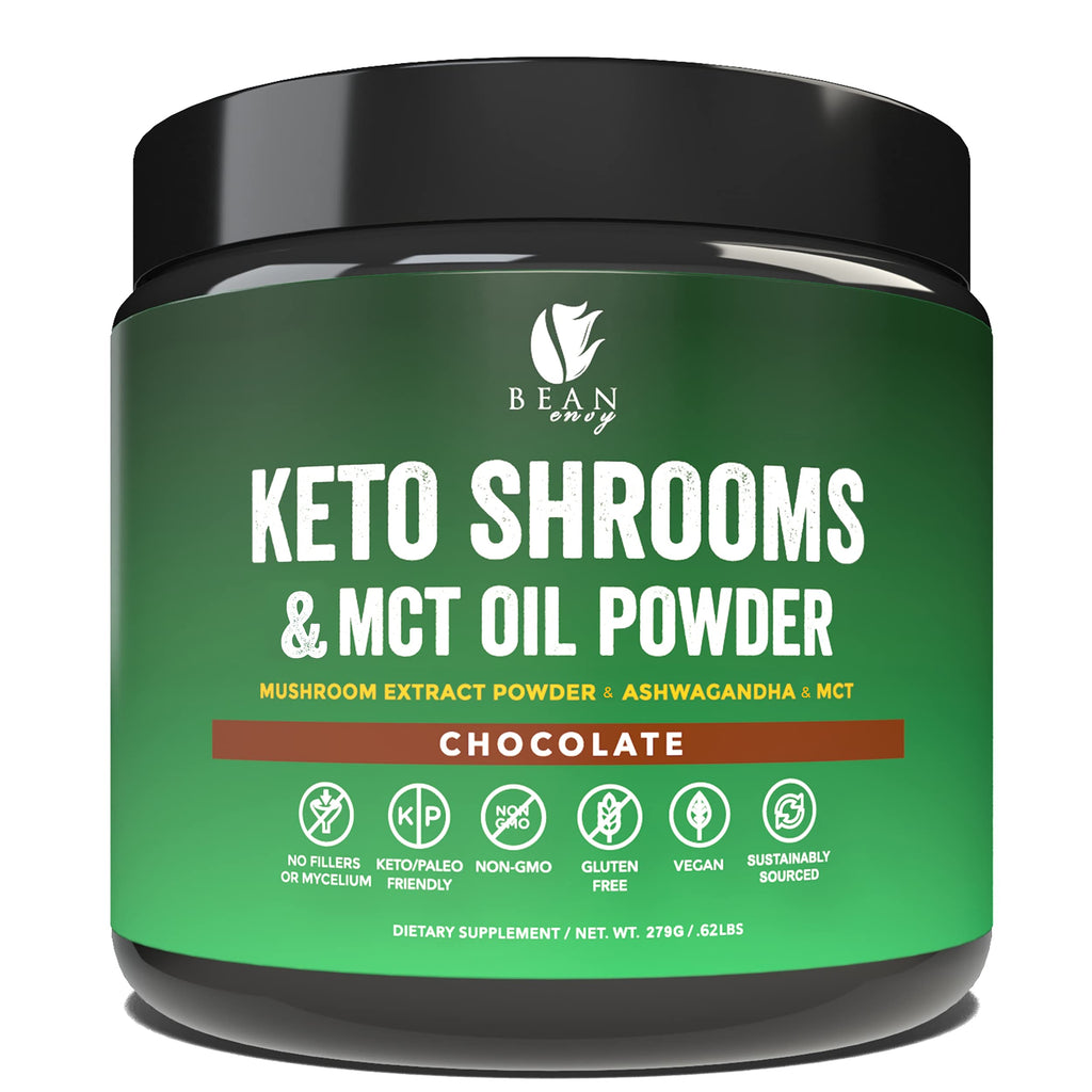 Bean Envy mushroom powder for energy