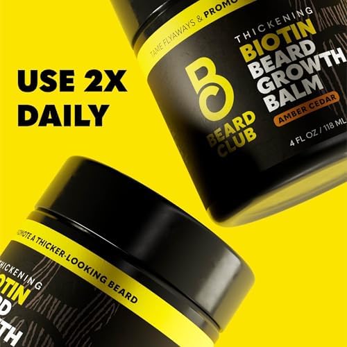 beard grooming kit with biotin