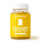 BEARVANA Biotin Gummies for healthy hair