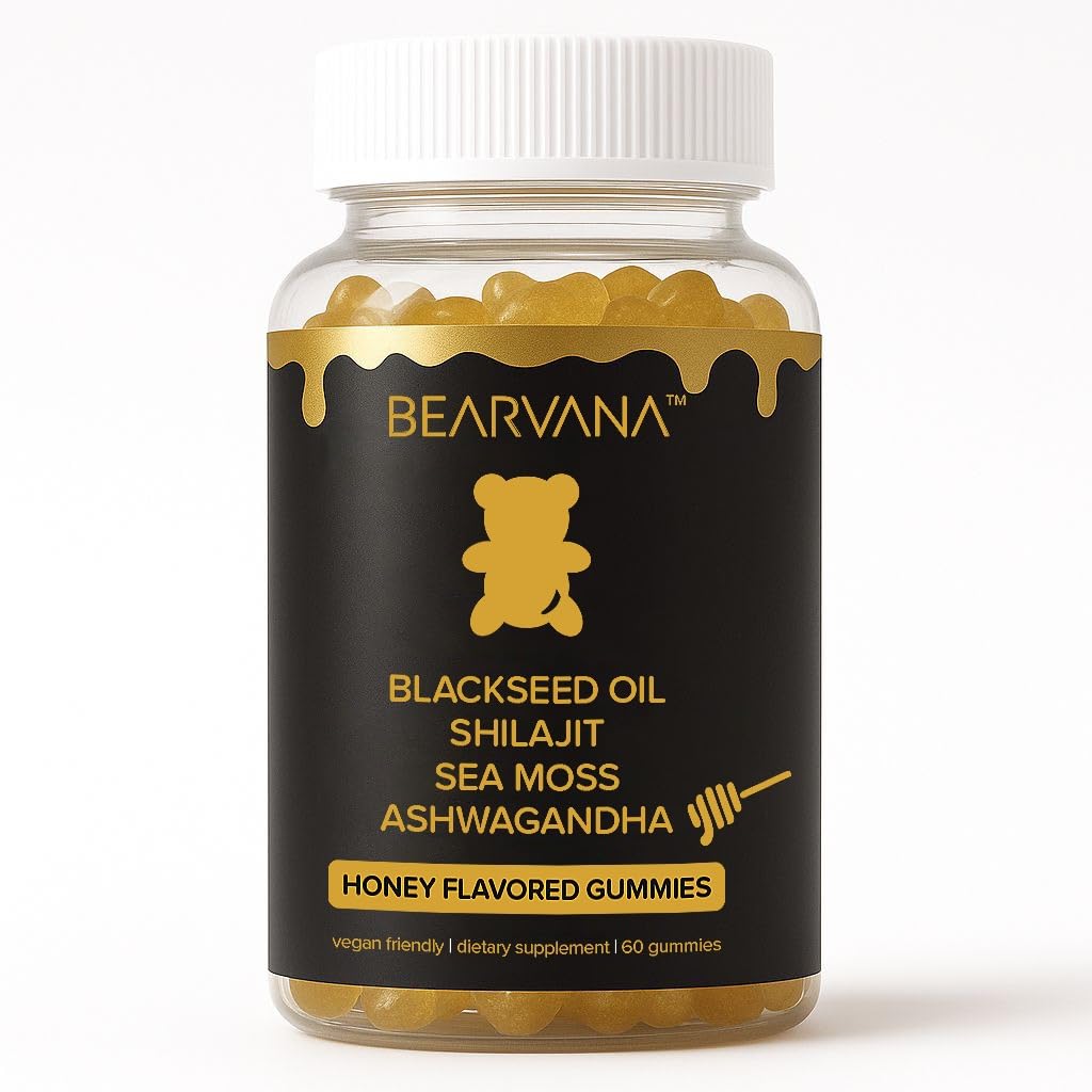 BEARVANA black seed oil gummies for wellness