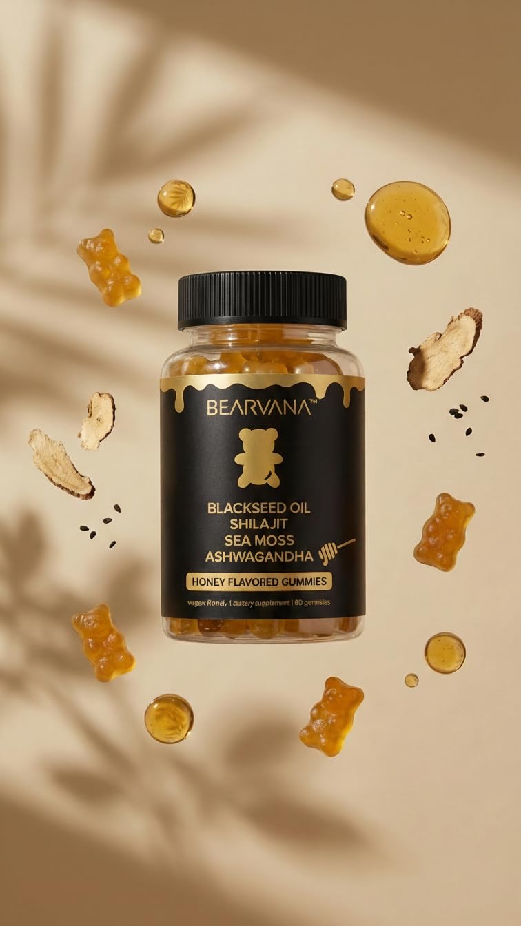 BEARVANA herbal gummies for daily health