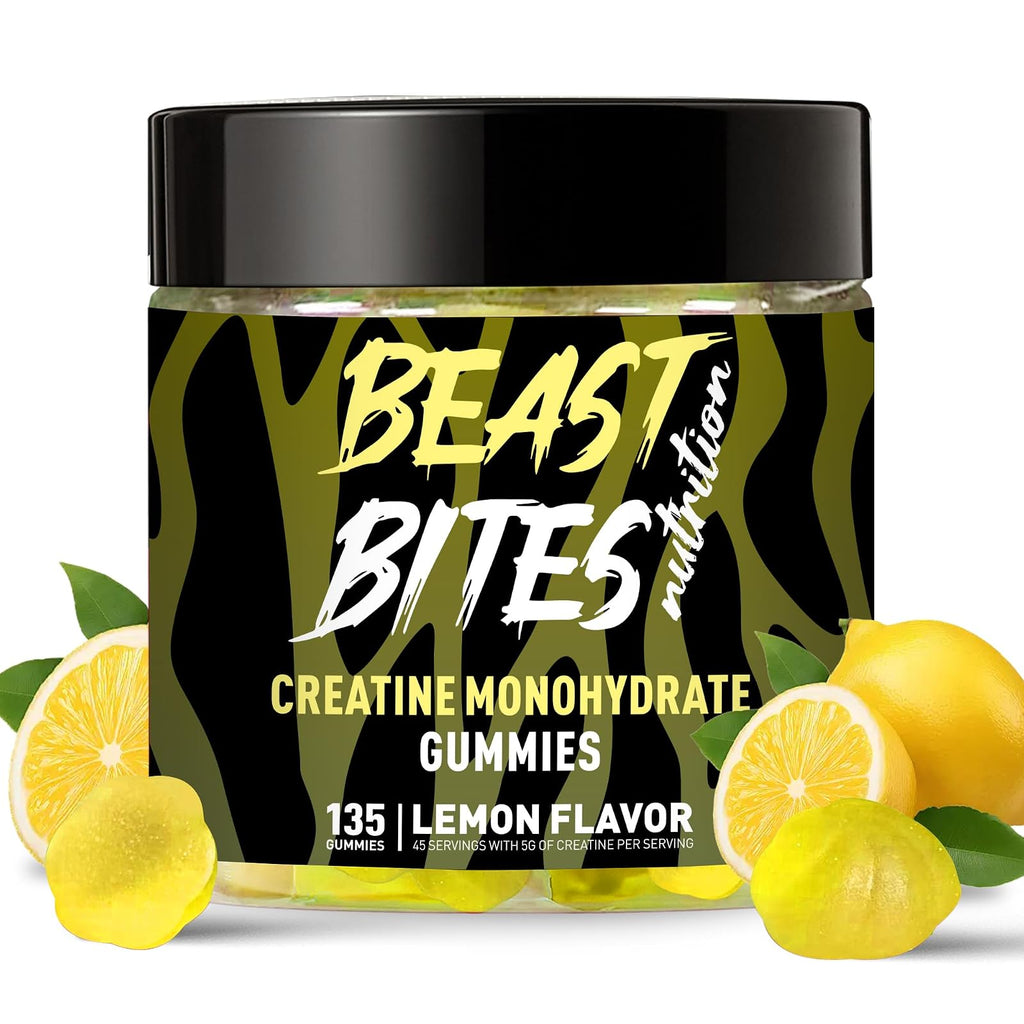 BEAST BITES creatine gummies for energy